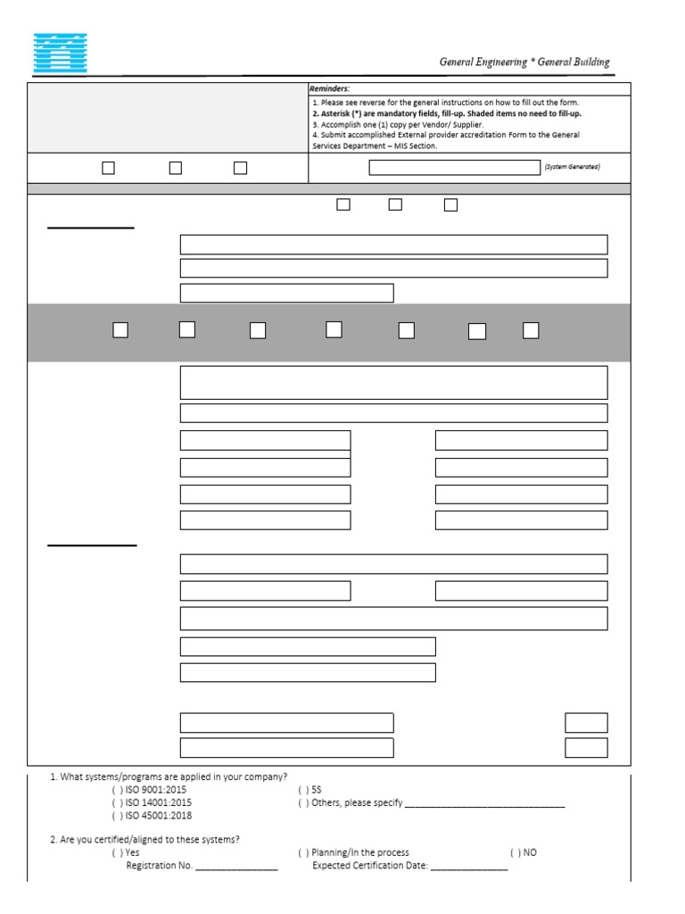 Equi-Parco Accreditation Form | PDF