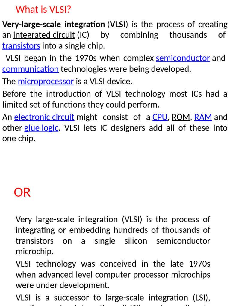 Vlsi - Lec 1 | PDF