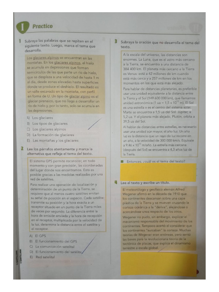 Actividades Decimo | PDF