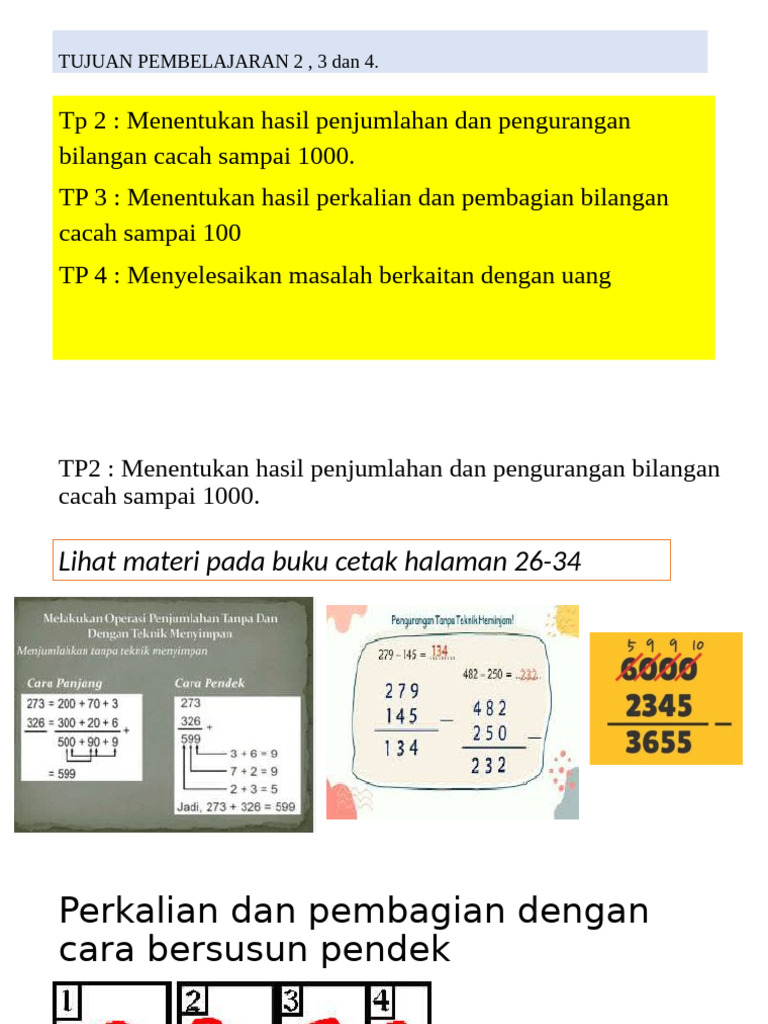 Matematika TP 2, 3 Dan 4 | PDF