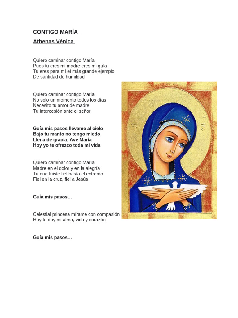 Contigo María | PDF