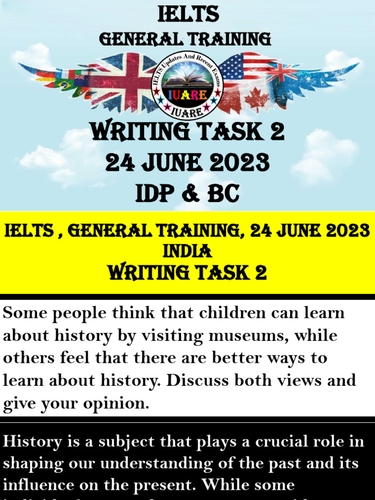 24 June 2023 GT Writing Task 2 Evening | PDF
