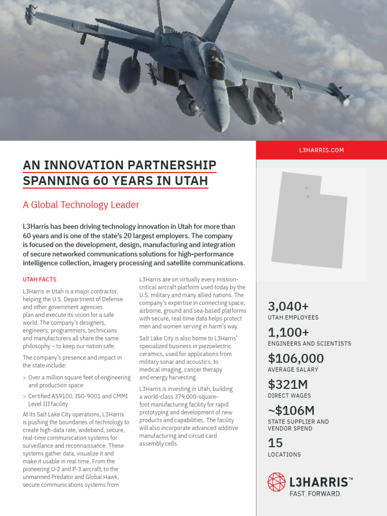 L3Harris Utah Factsheet | PDF