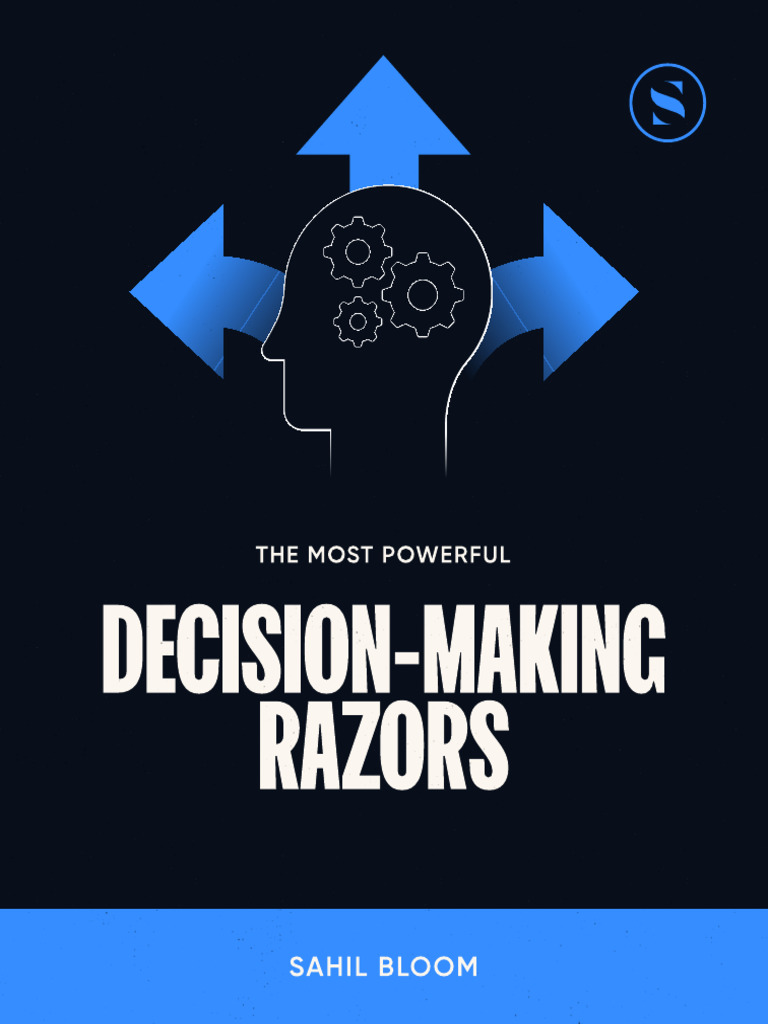Decision Making Razors | PDF | Decision Making | Occam's Razor