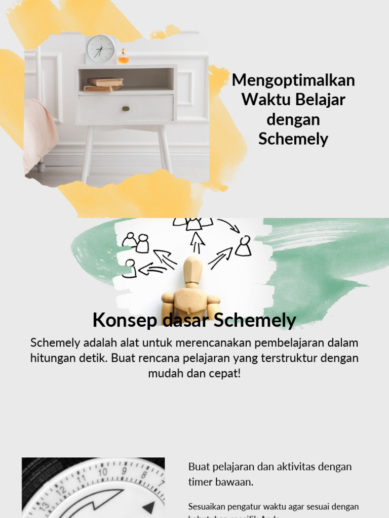 Mengoptimalkan Waktu Belajar Dengan Schemely | PDF