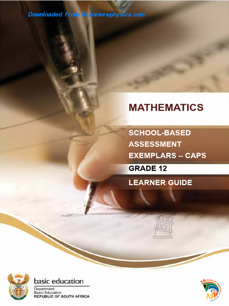 Maths Grade 12 Learner Guide | PDF
