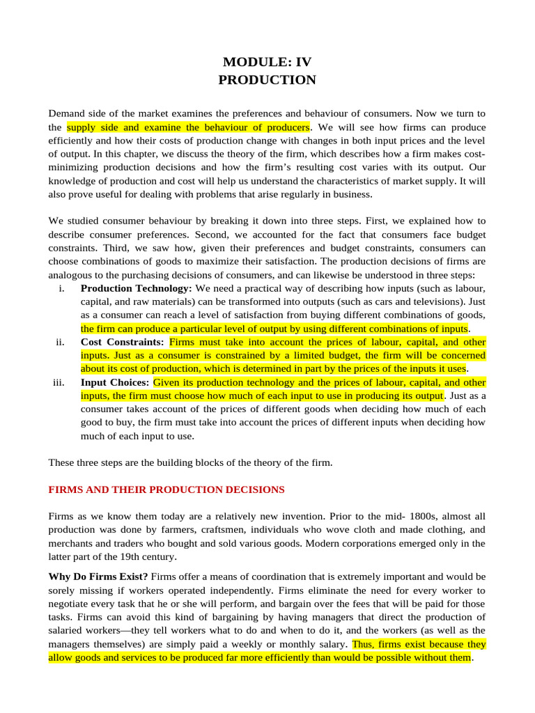 Module 4 Production | PDF