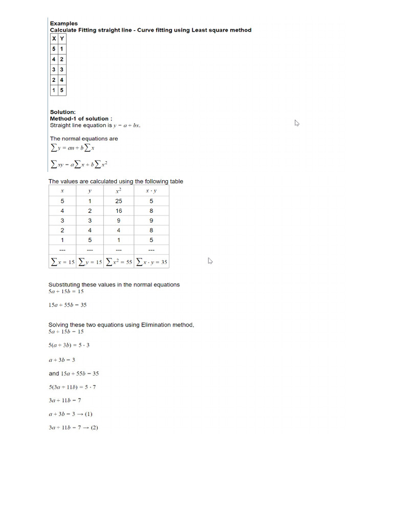 Curve Fitting | PDF Curve Fitting | PDF