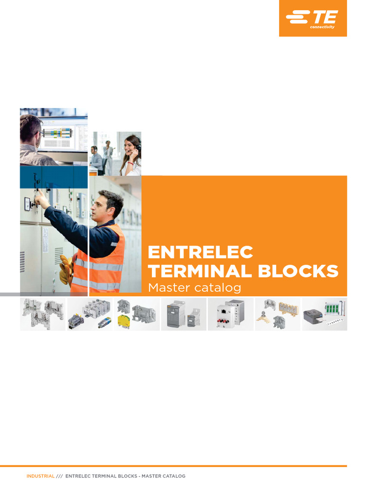 1-1773980-7 - EN - Master Catalogue - TERMINAL BLOCKS ENTRELEC | PDF