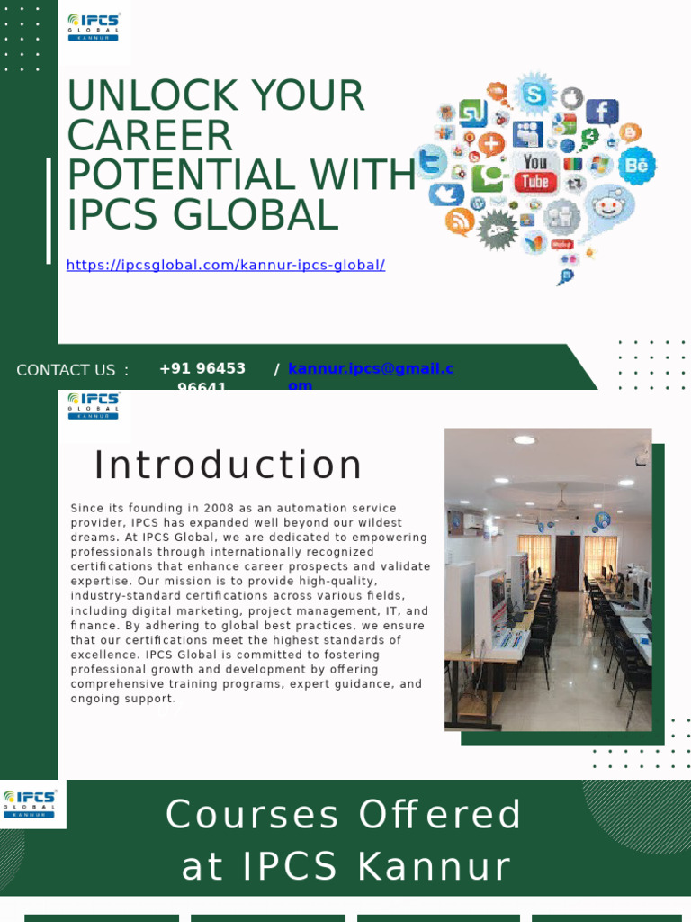 Unlock Your Career Potential With IPCS Global | PDF | Closed Circuit Television | Automation