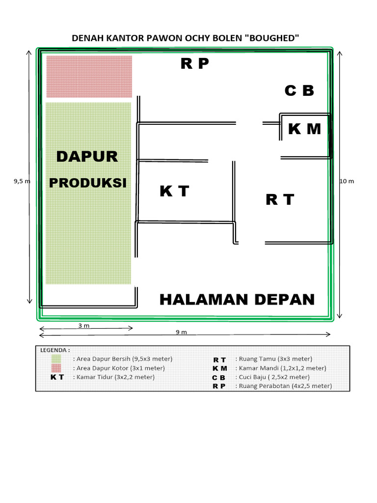 Denah Produksi | PDF
