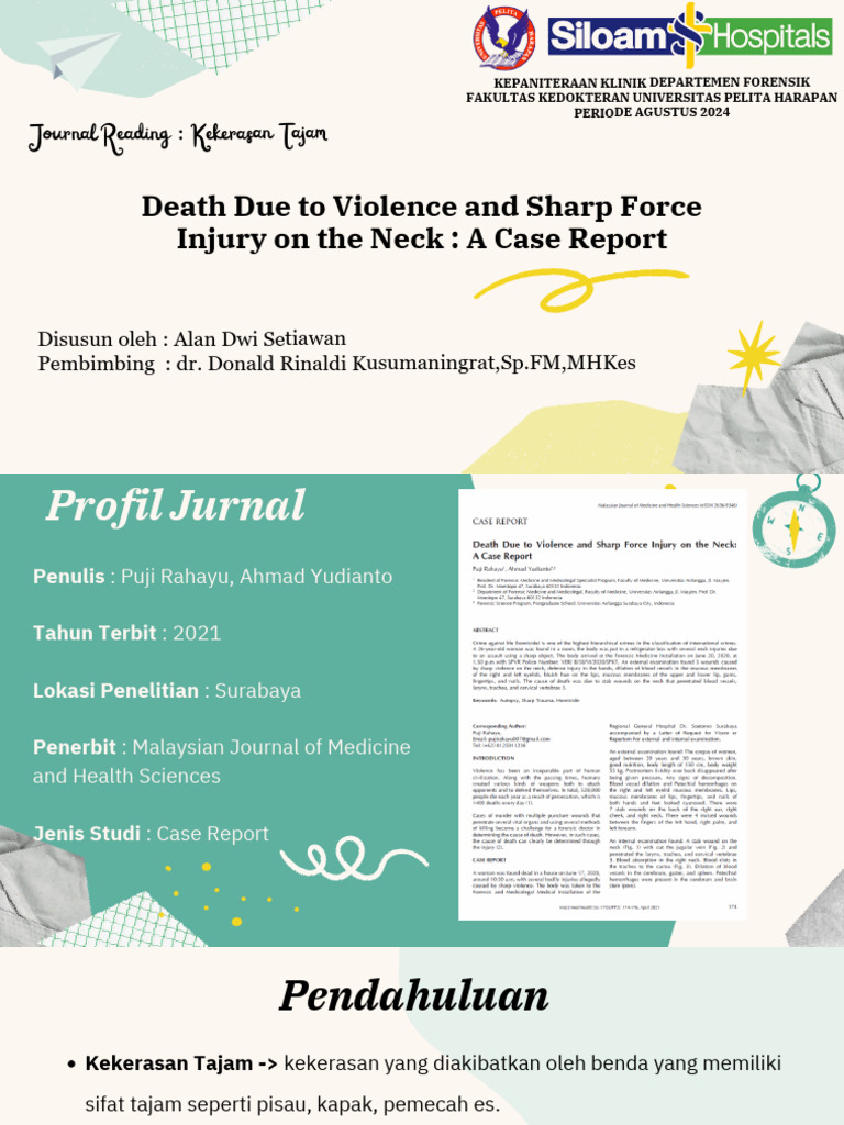 Jurding Forensik - Alan Dwi Setiawan - 01073240008 | PDF