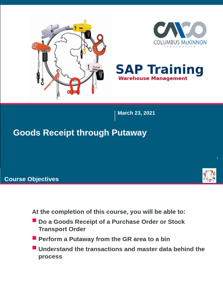 EN - 0000 GR Through Putaway | PDF