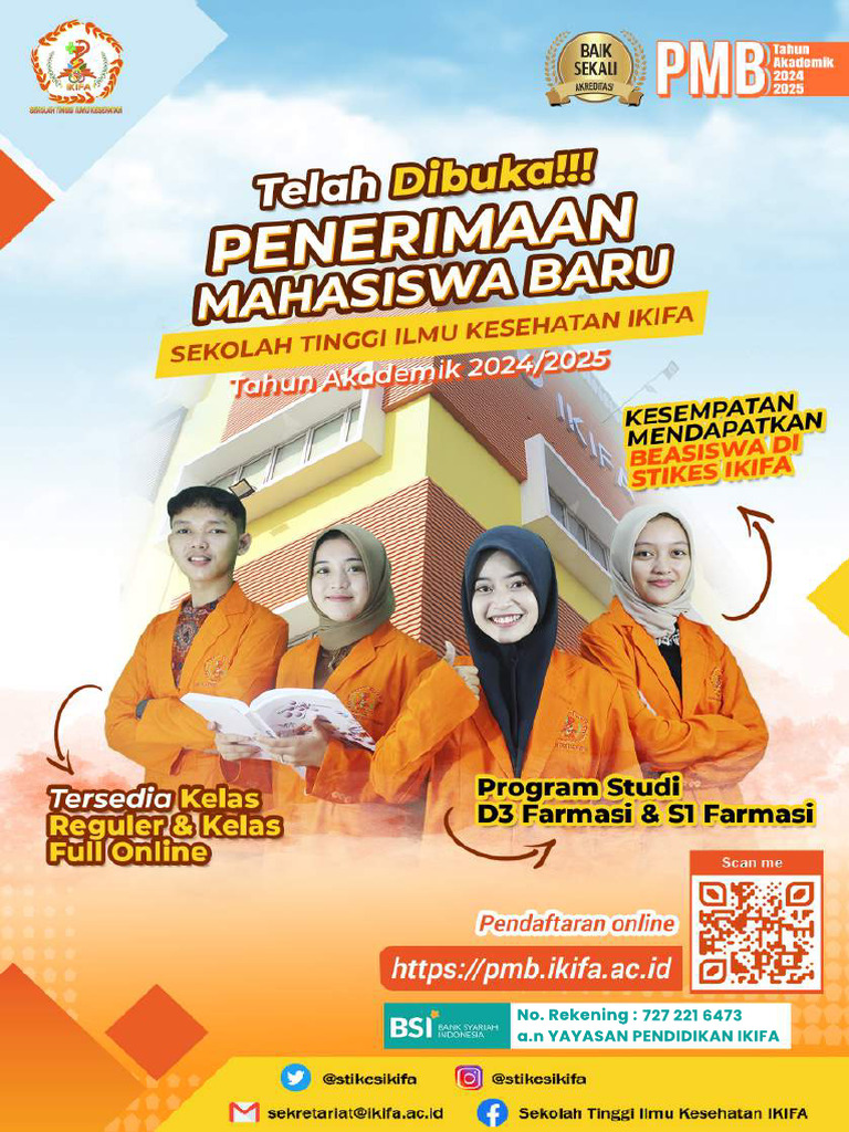 Brosur Program Baru Stikes 2024-2025 Stikes Ikifa | PDF