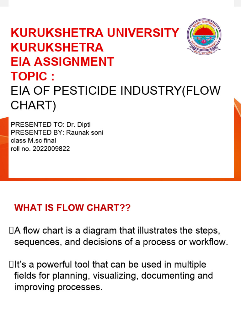 EIA Flow Chart for Pesticide Industry | PDF | Waste | Waste Management