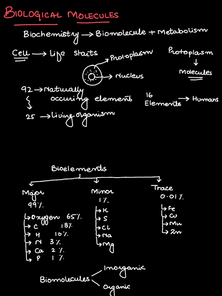 Biological Molecule New | PDF