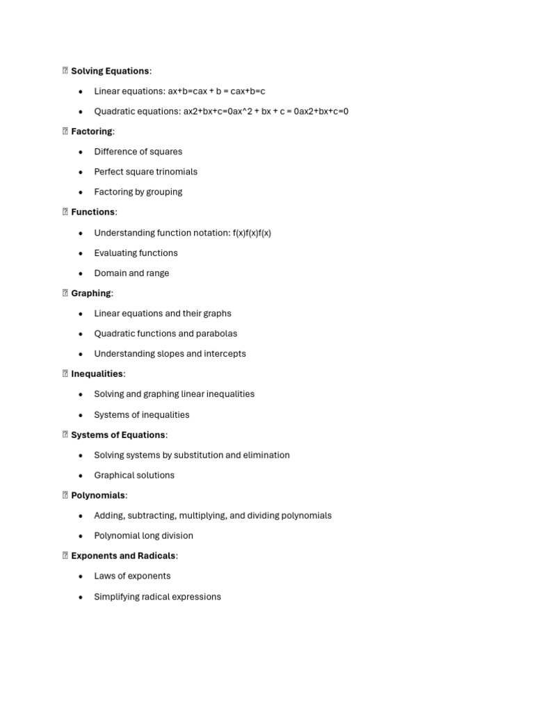 Solving Equations | PDF