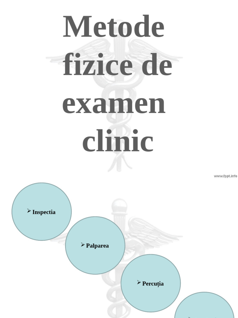 2 Metode Fizice de Examen Clinic | PDF