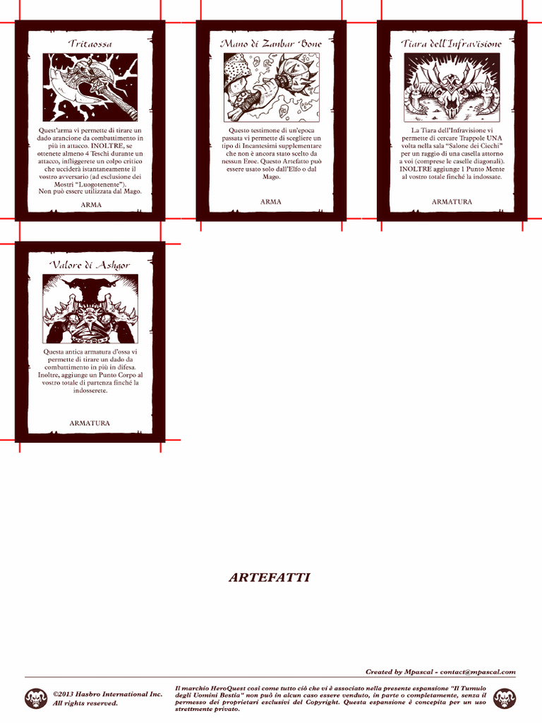 IT HQ Beastmen Artefacts | PDF