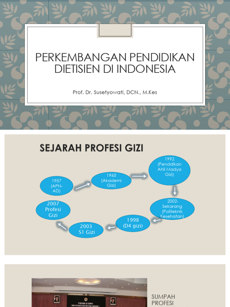 Profesi Dietisien | PDF