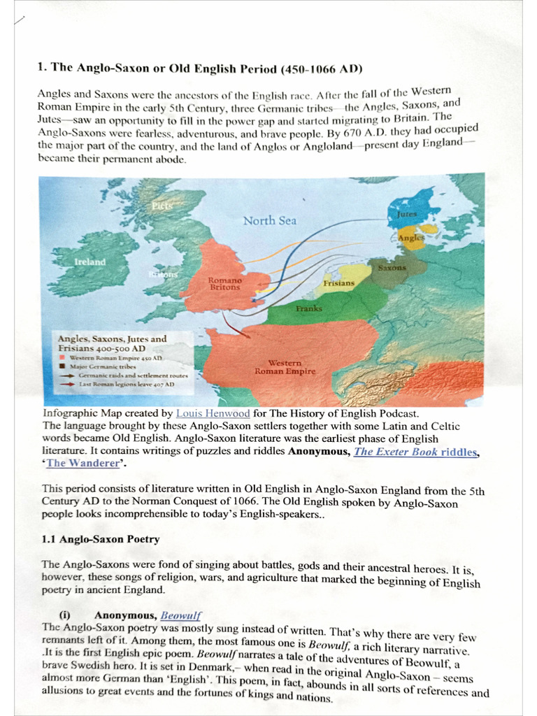 The Anglo Saxon | PDF