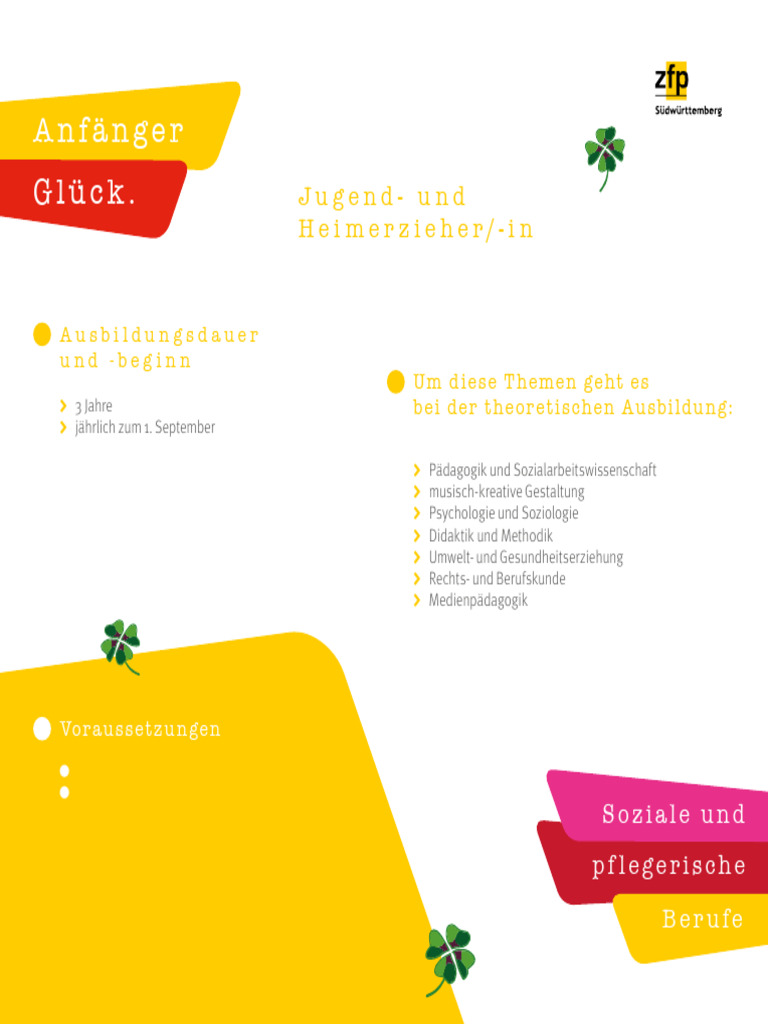 Infoblatt Jugend Und Heimerzieher 2023 | PDF