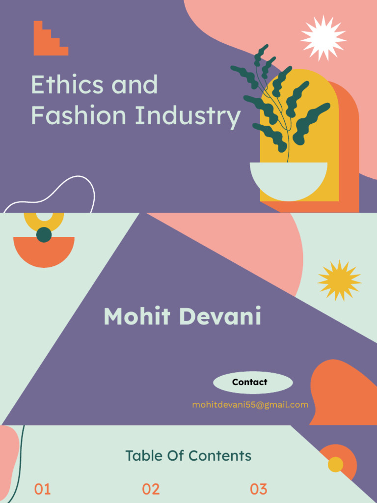 Ethics and Fashion Industry | PDF | Cotton | Fashion