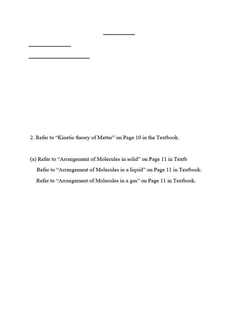 VIII - Theme 1 - Matter | PDF