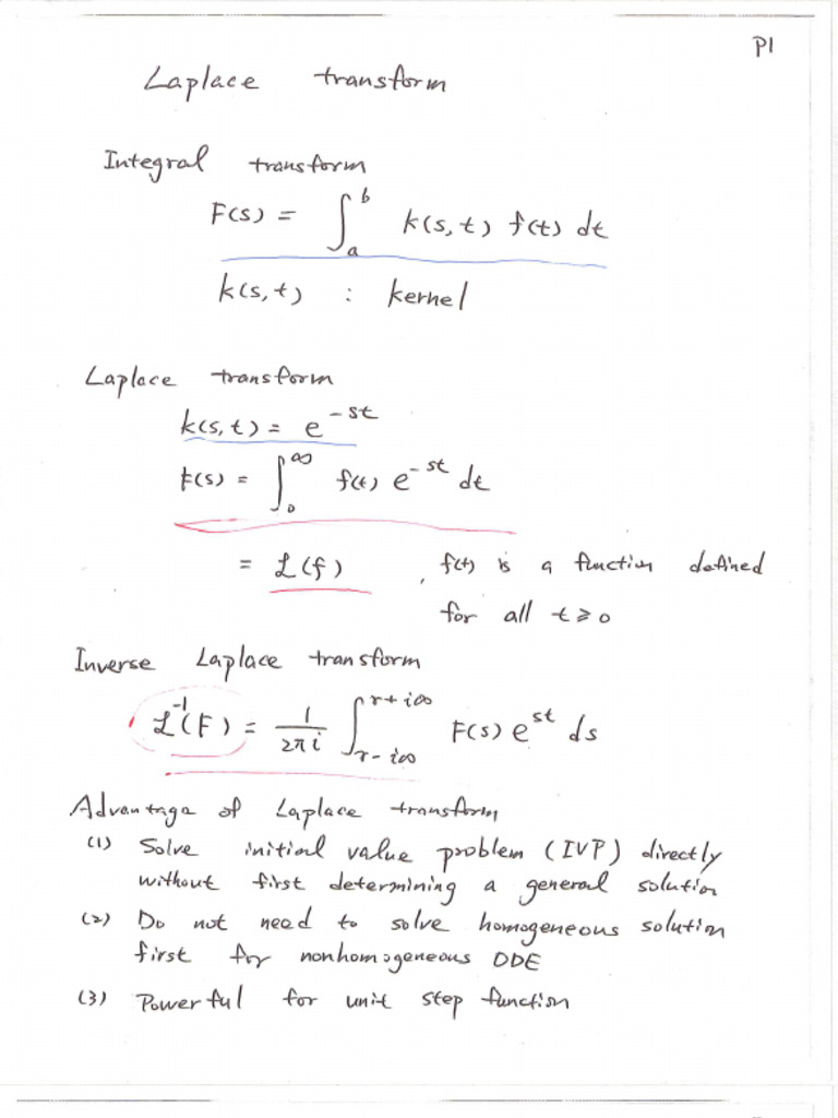 03 Laplace Transform | PDF