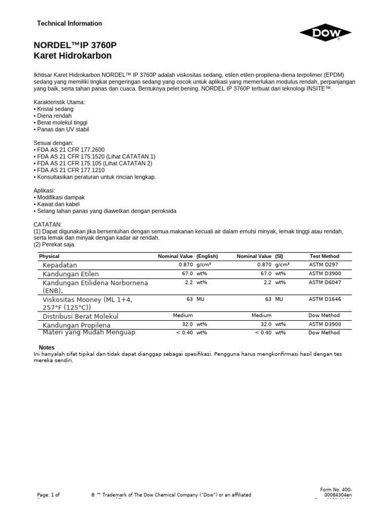400 00084304en Nordel Ip 3760p Tds | PDF