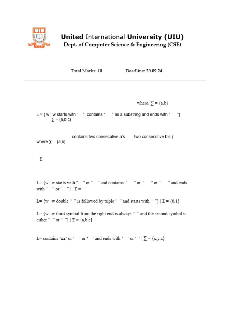 Assignment 01 | PDF Assignment 01 | PDF