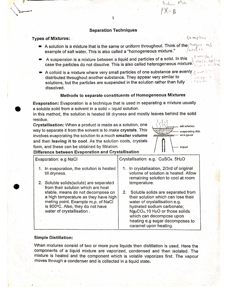 Separation Techniques | PDF