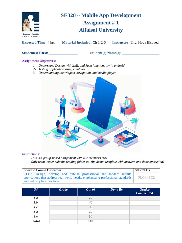SE328 Assignment 1 | PDF