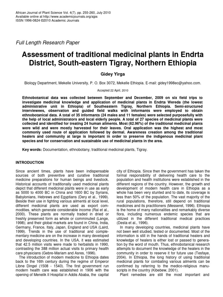 Article1380120715 Yirga | PDF