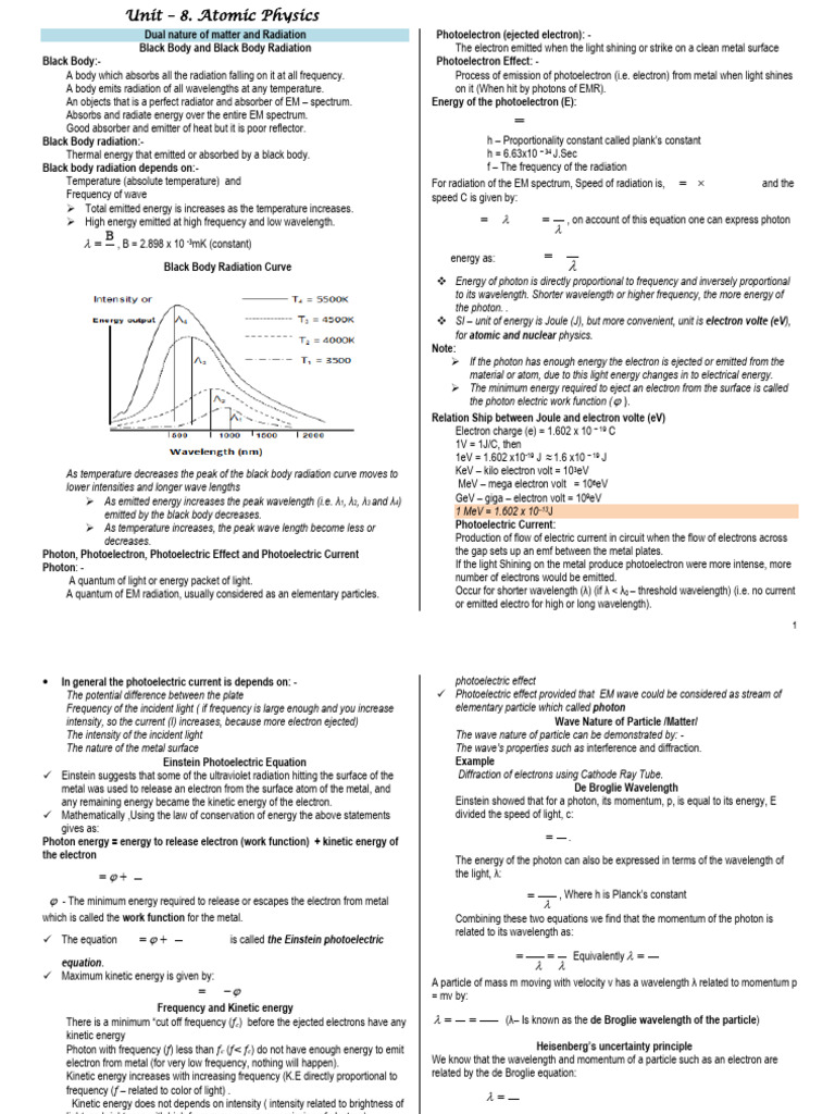 U - 8 Full Note With UEE | PDF