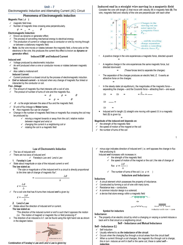 U- 7 Full Note With UEE | PDF