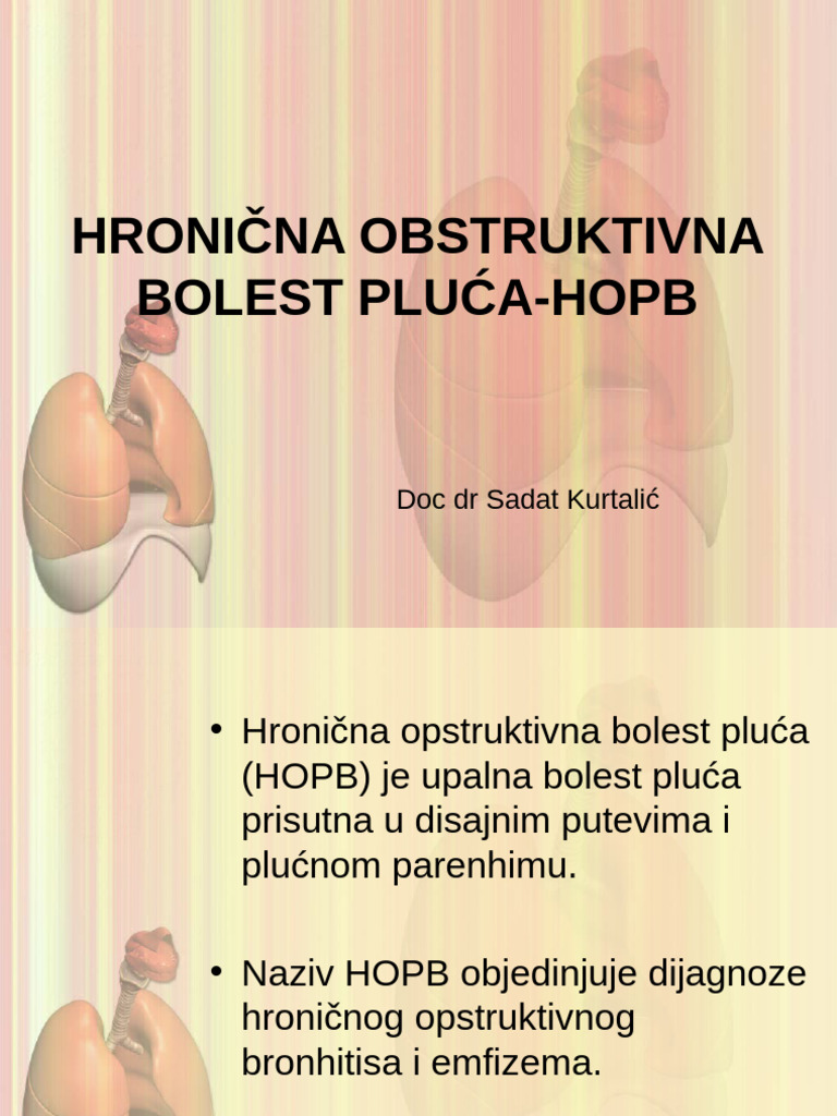 Hronična Obstruktivna Bolest Pluća-Hopb - 091836 | PDF
