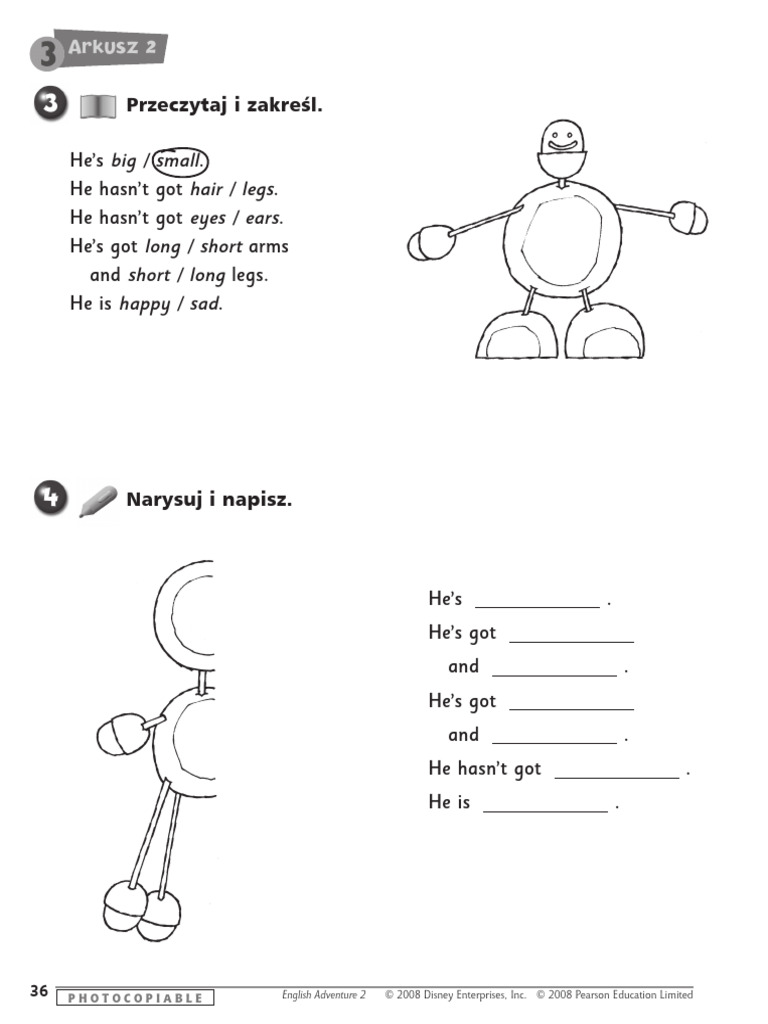 vocabulary task body | PDF