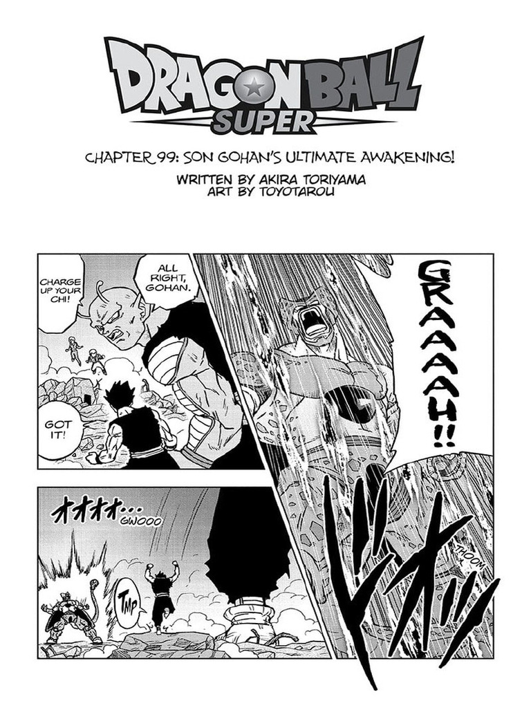 Chapter 99 - Son Gohan's Ultimate Awakening! | PDF