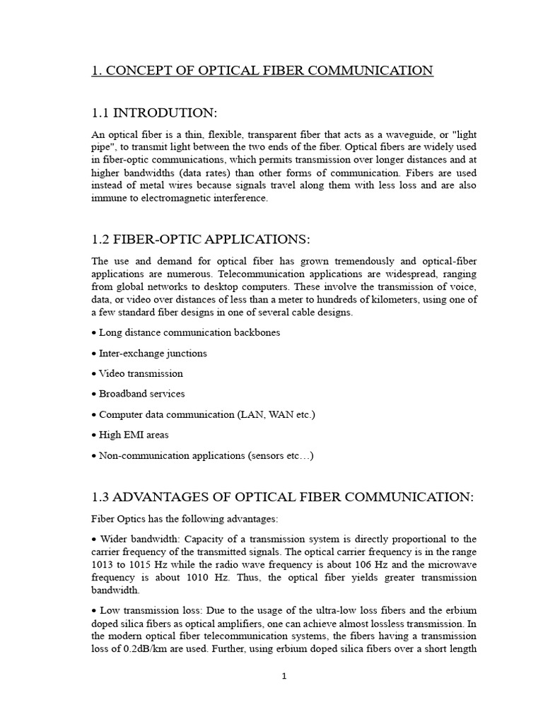 OFC and Network Training Report | PDF | Fiber To The X | Optical Fiber