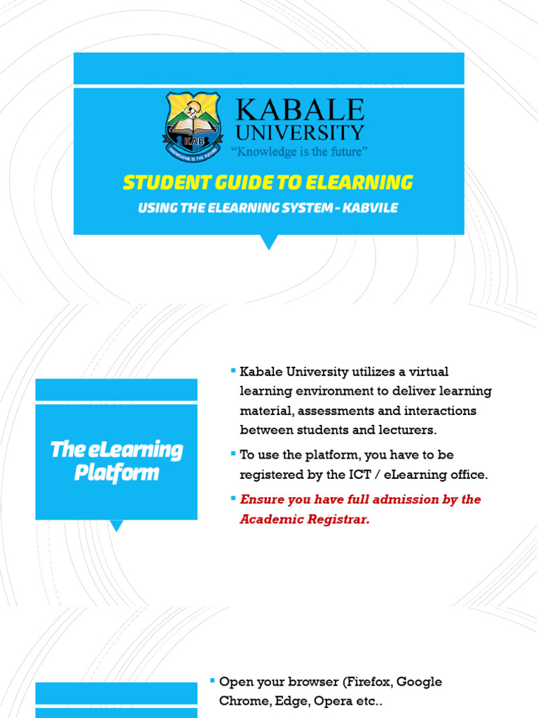 Student-Elearning-User-Manual | PDF
