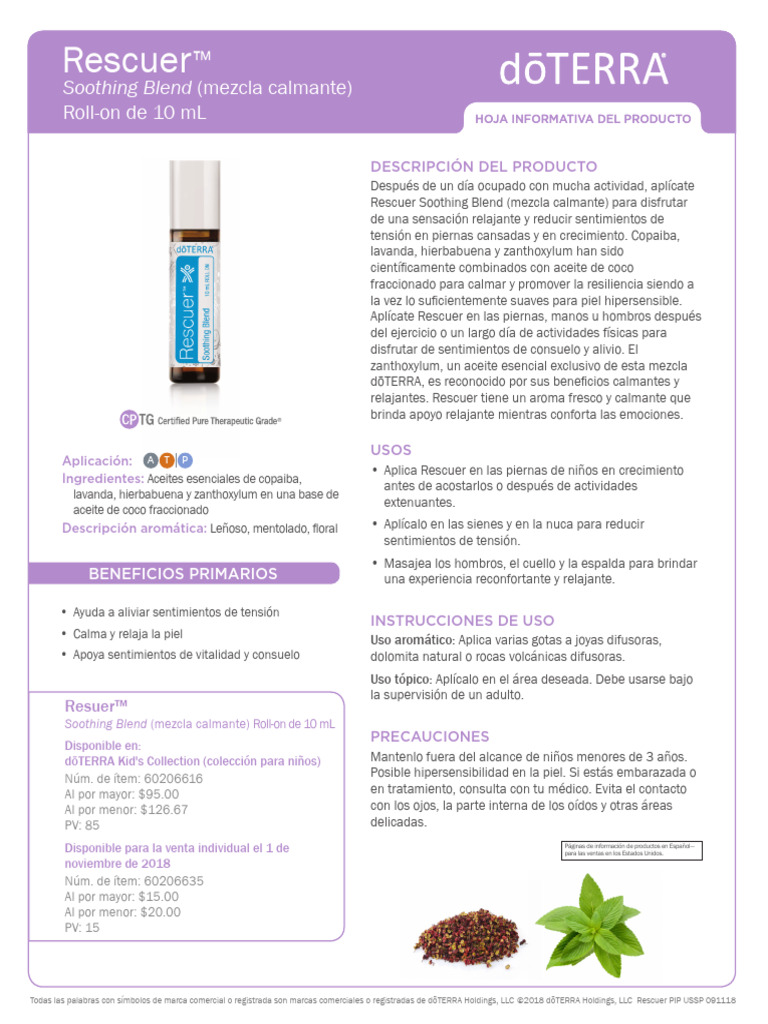 Rescure Doterra rescuer-kids-pip_240923_021132 | PDF