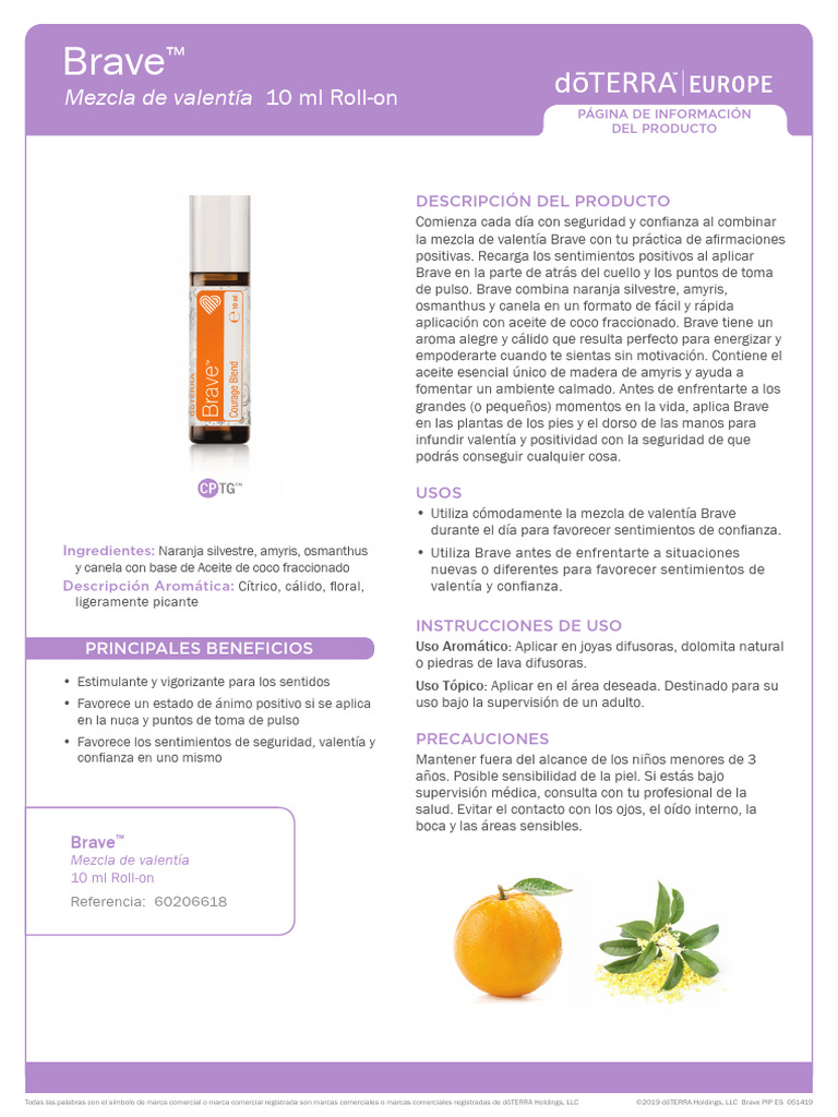 Brave Doterra Kids-Collection - 240923 - 021152 | PDF