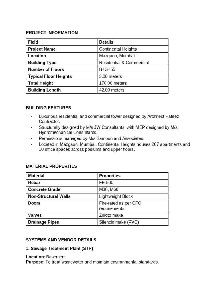 Vendor Management Report Summary | PDF | Elevator | Basement