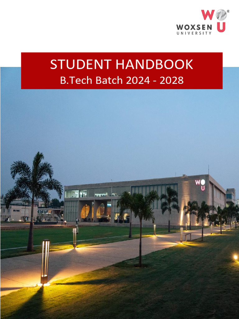B.tech Student Handbook AY 24 - 28 | PDF