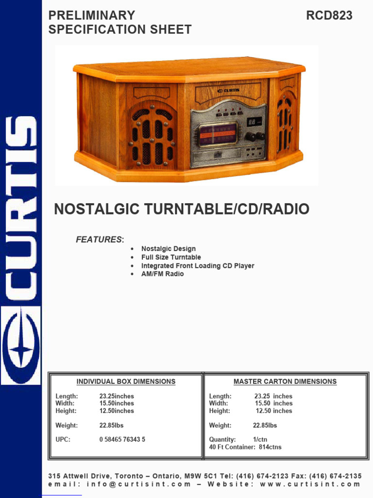 RCD 823 | PDF