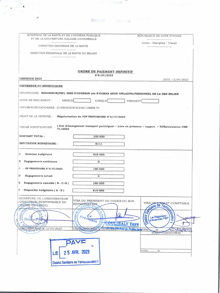 C-OP08 - T2 - 2023-Définitif - PERSONNEL DRS BELIER | PDF