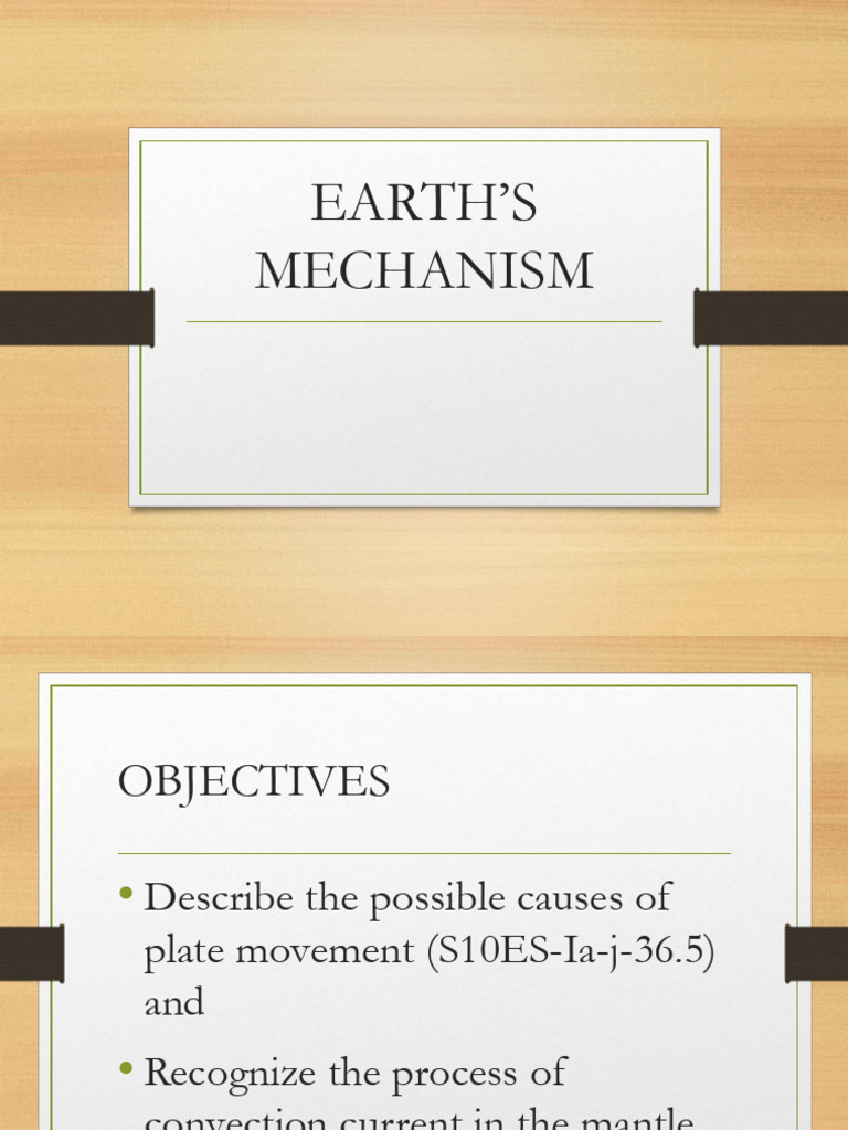Earth'S: Mechanism | PDF