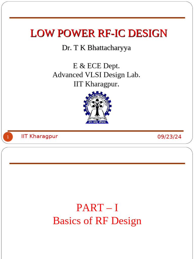 Rfic Basics | PDF