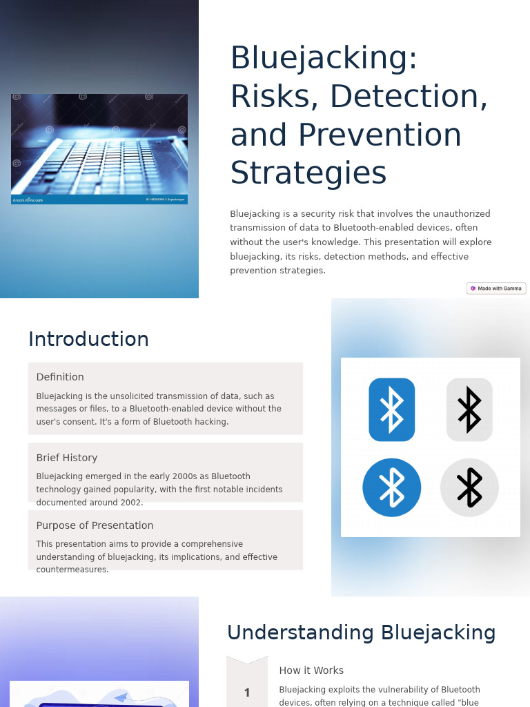 Bluejacking Risks Detection and Prevention Strategies | PDF